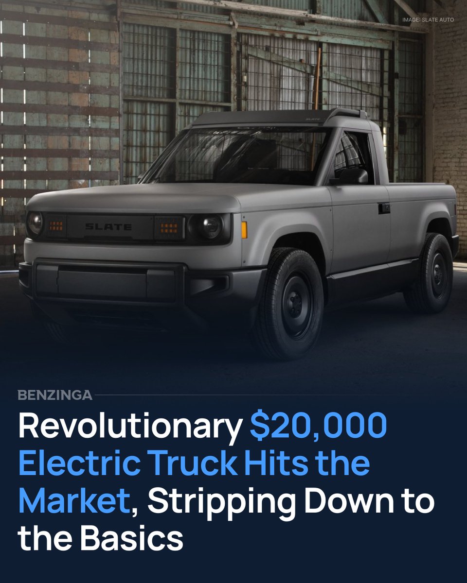 Jeff Bezos-Backed Slate Auto Launches Customizable Electric Pickup ...