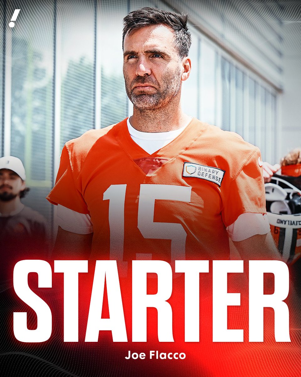 Joe Flacco Named Browns Starting QB vs. Bengals; Daniel Jones to Start for Colts vs. Dolphins on ...