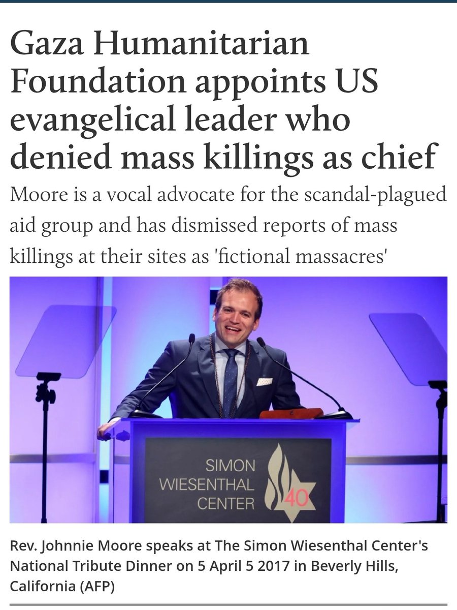 Johnnie Moore, Former Trump Adviser, Named Chairman of U.S.-Backed Gaza ...
