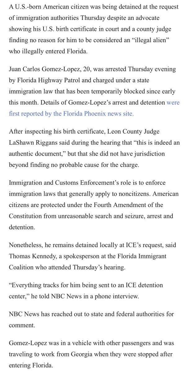 Juan Carlos Lopez-Gomez, US Citizen, Released After 30-Hour ICE Hold in ...