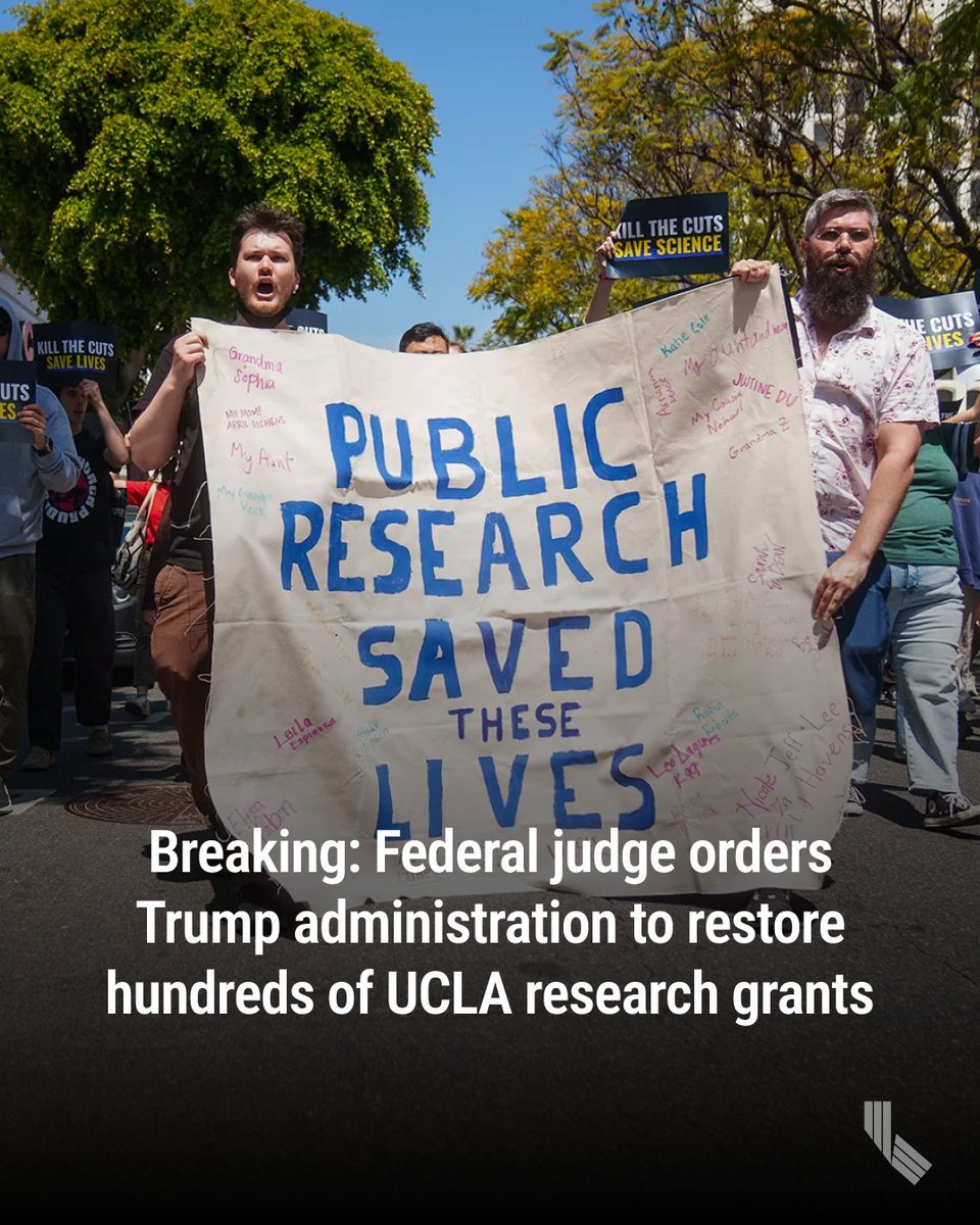 Judge Lin Orders Trump Administration to Reinstate Suspended UCLA ...