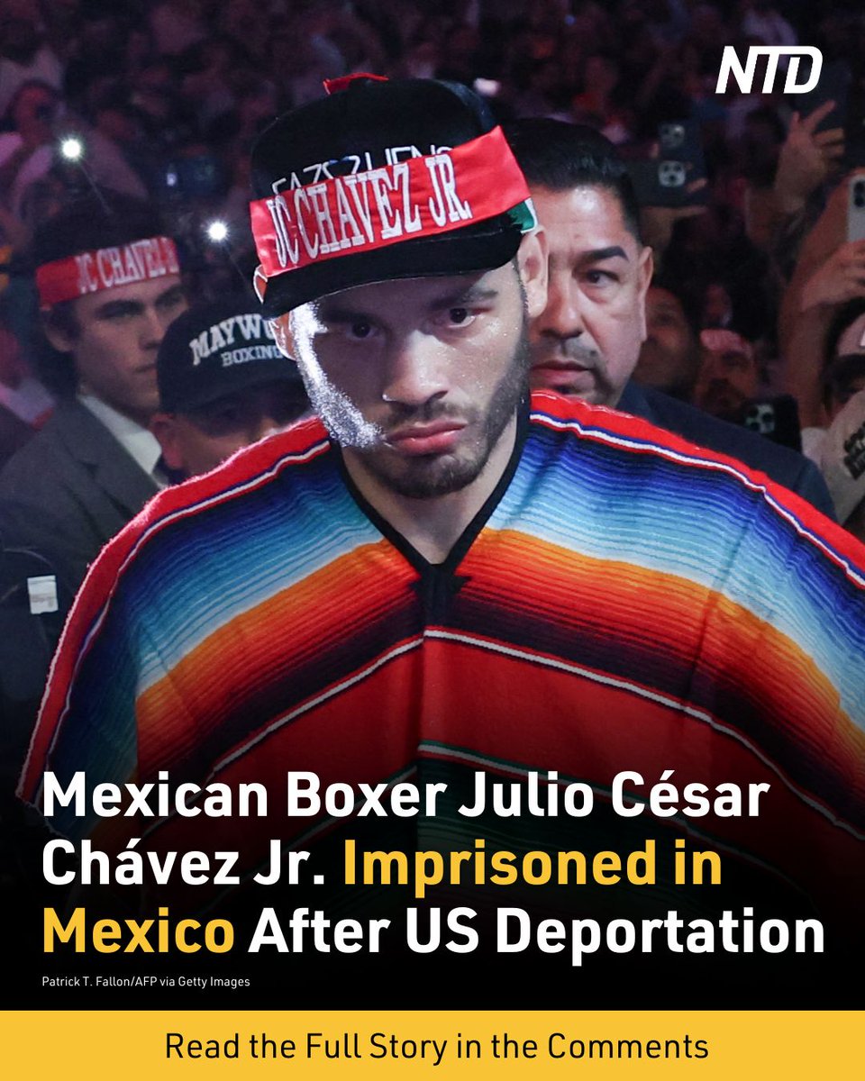 Julio César Chávez Jr. Deported After July Arrest, Detained in ...