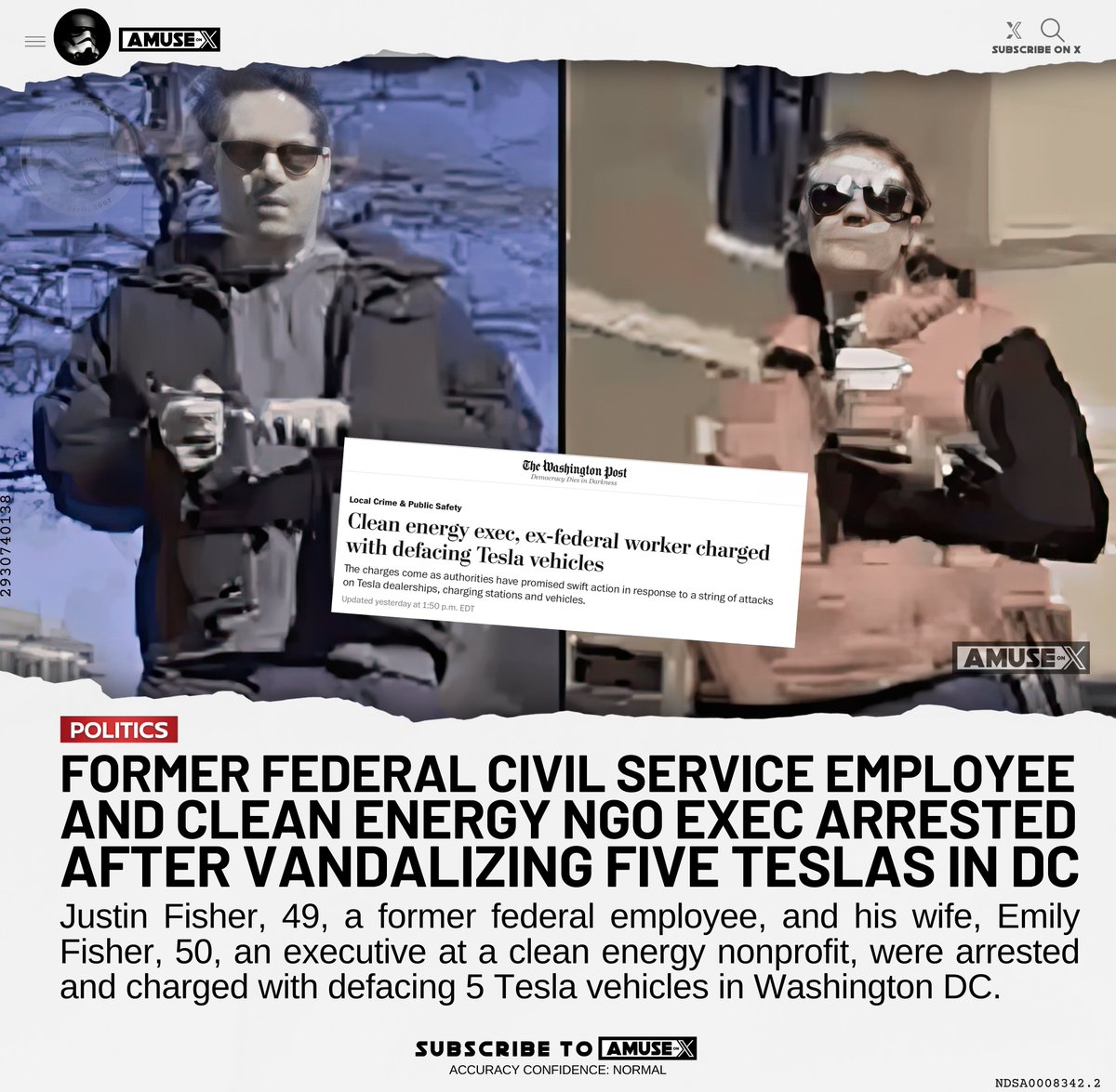 Justin Fisher and Emily Fisher Charged with Vandalizing Five Tesla ...
