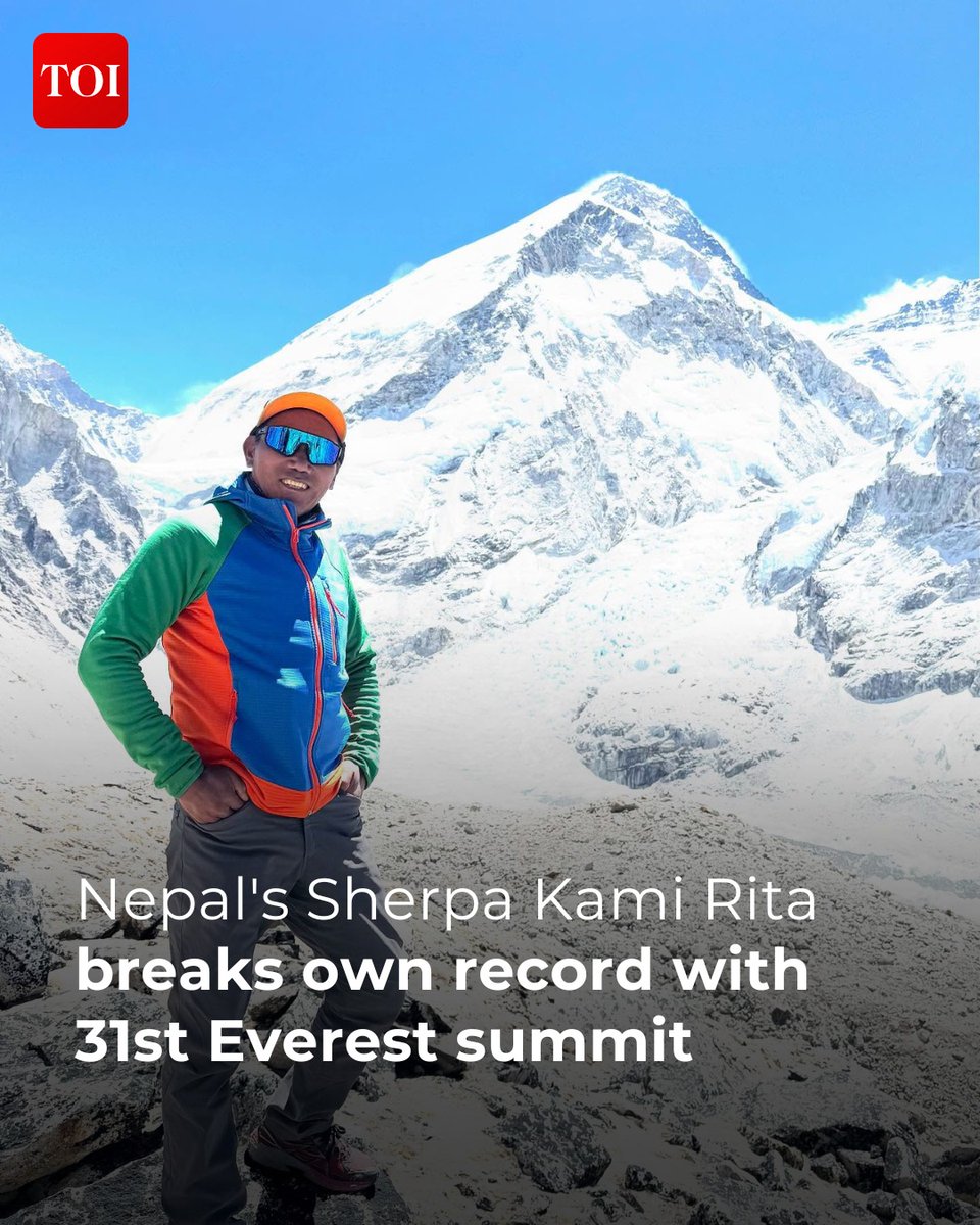Kami Rita Sherpa Summits Everest 31 Times, Leading Indian Army Team Via ...