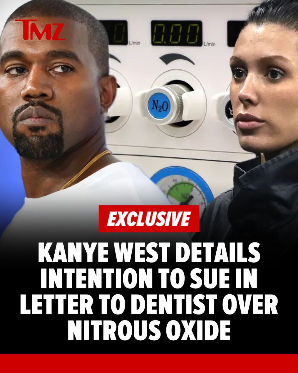Kanye West and Bianca Censori Sue Beverly Hills Dentist Over Nitrous ...