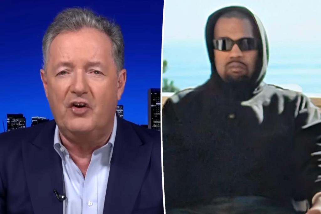 Kanye West Storms Out of Piers Morgan Interview After Dispute Over 33.3 ...