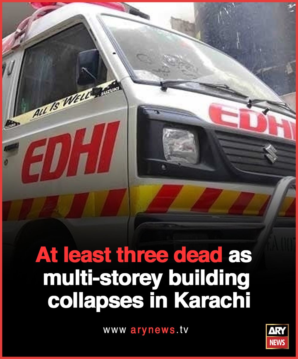 Karachi Six-Storey Building Collapse Kills Seven, Dozens Feared Trapped ...