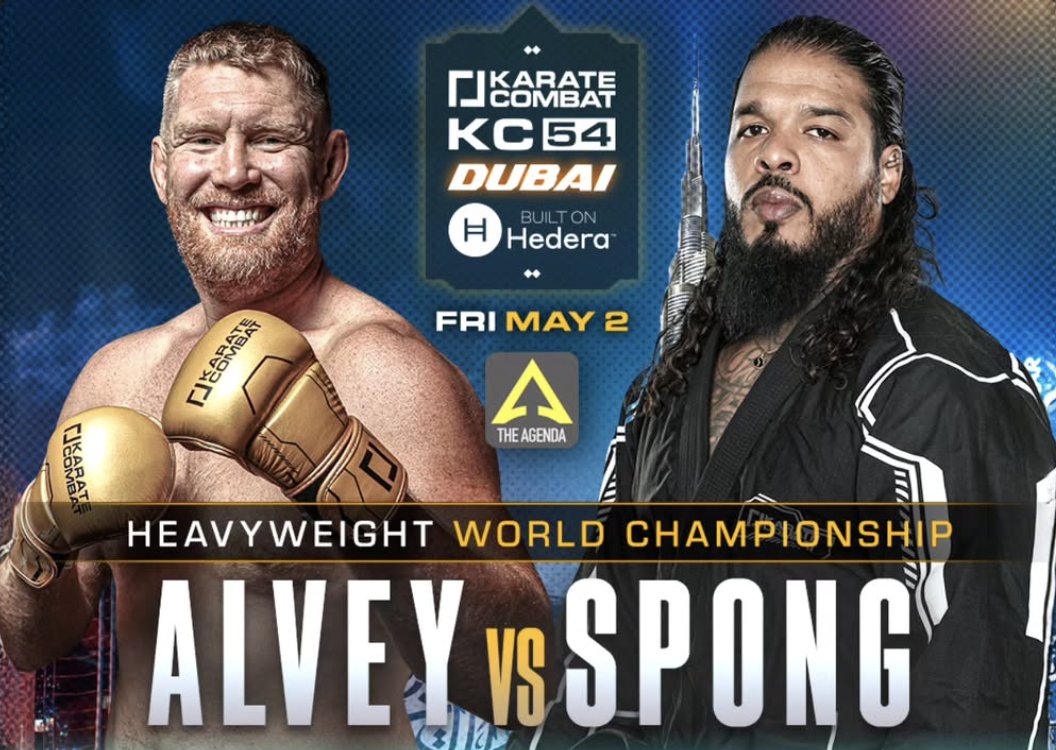 Karate Combat 54: Alvey vs. Spong for Heavyweight Title in Dubai, Mokaev Debuts | DeepNewz ...