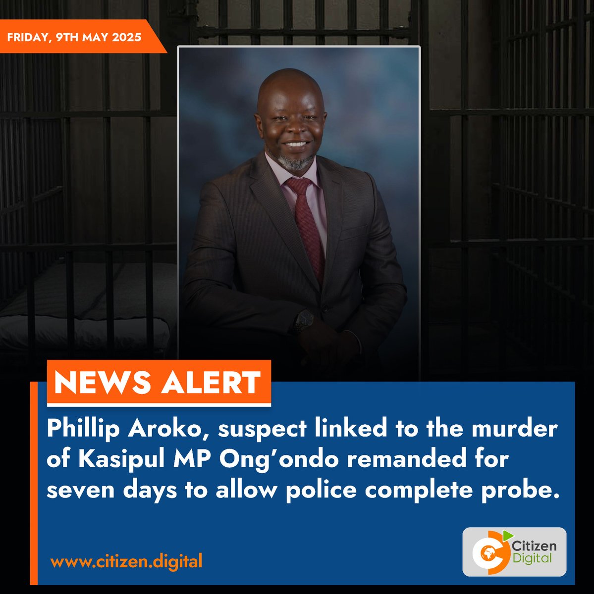 Kasipul MP Charles Were Killed in Nairobi; Ten Arrested, Philip Aroko ...