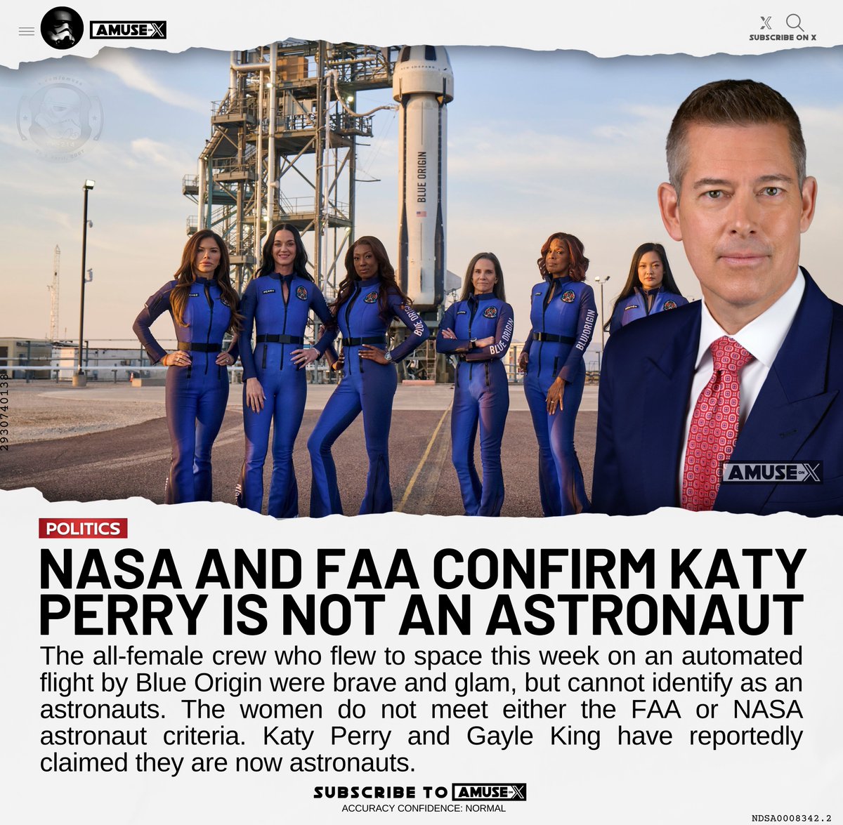 Katy Perry's All-Female Blue Origin NS-31 Flight Sparks Criticism, Not ...