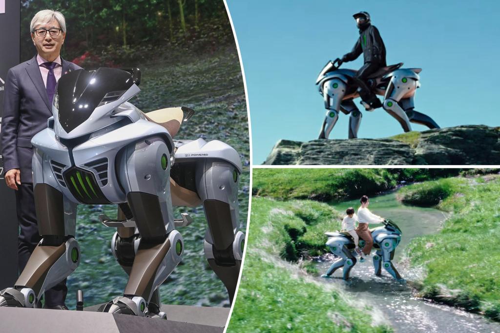 Kawasaki Reveals Hydrogen-Powered Robotic Horse CORLEO with AI Navigation at Osaka Expo ...