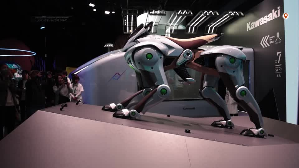 Kawasaki Unveils Corleo, Lion-Like Hydrogen-Powered Four-Legged Ride-On Robot for 2050 All ...