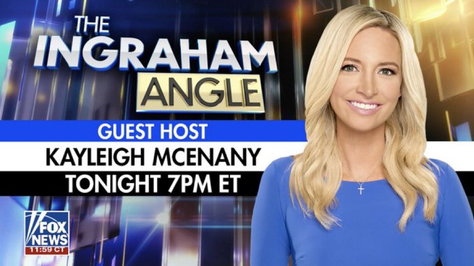 Kayleigh McEnany to Guest Host Fox News’ The Ingraham Angle at 7 p.m ...