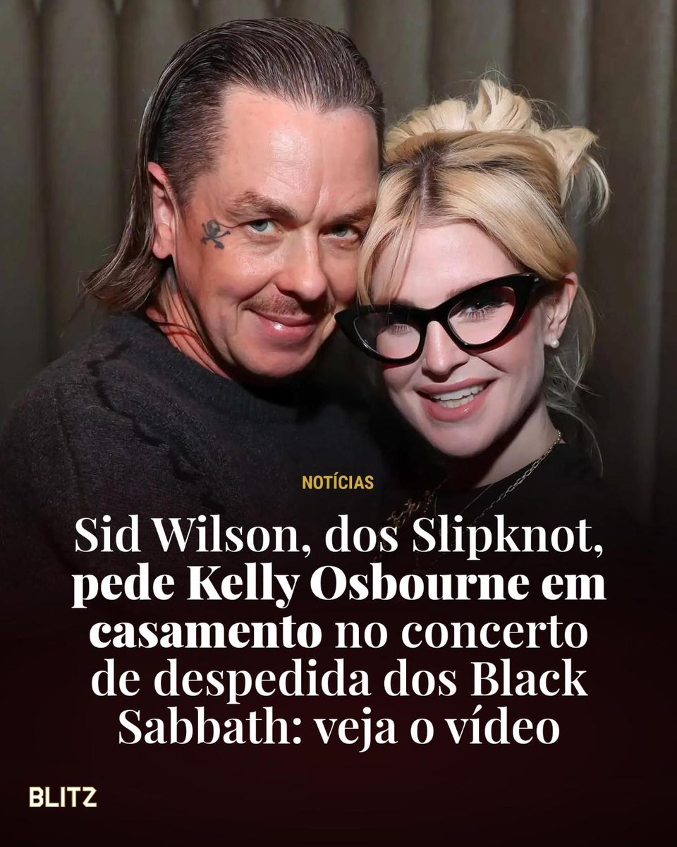 Kelly Osbourne Engaged to Slipknot's Sid Wilson Backstage at Ozzy ...