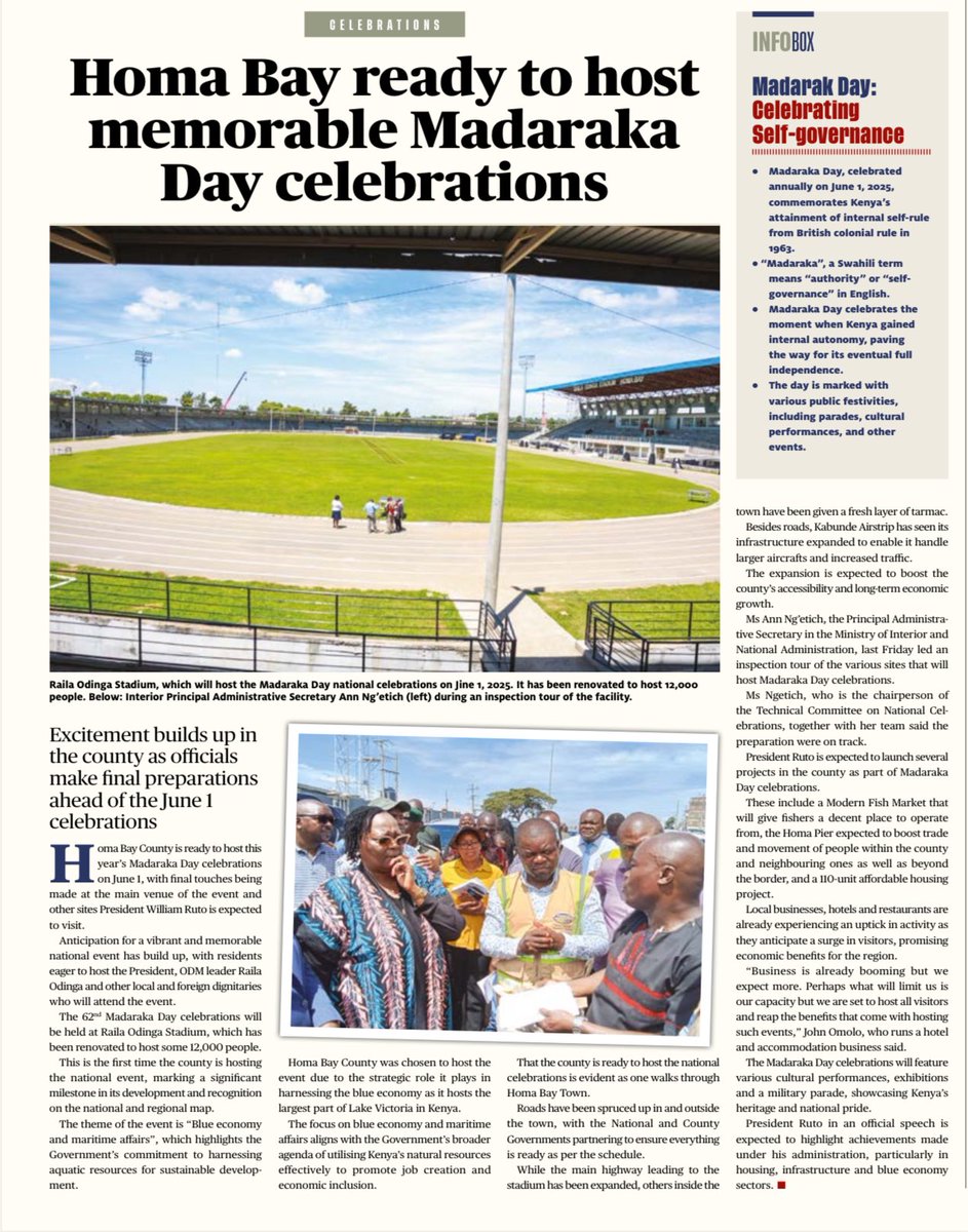 Kenya Defence Forces Complete Raila Odinga Stadium Renovation Ahead of ...