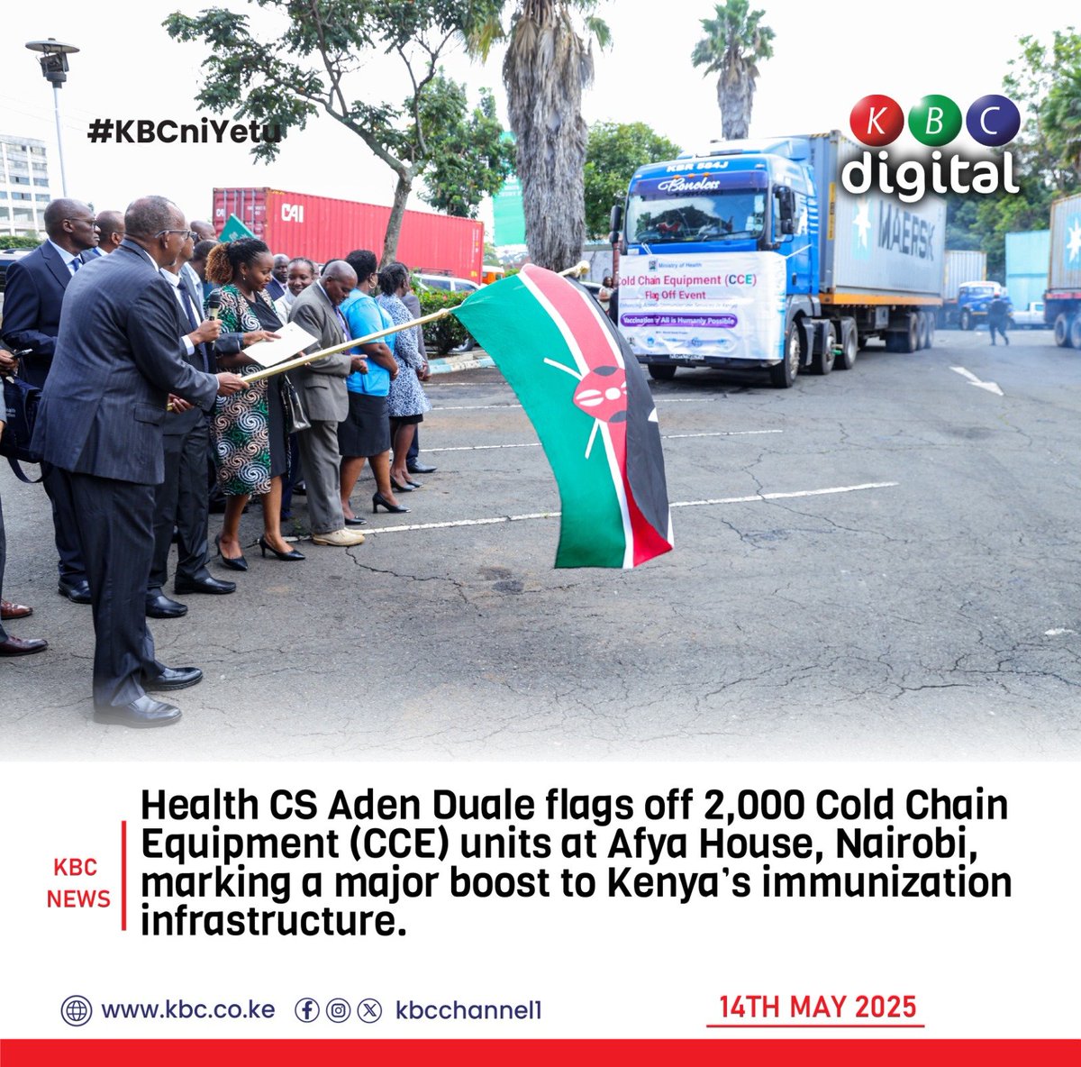 Kenya Health Workers Strike Over Employment as CS Aden Duale Launches ...