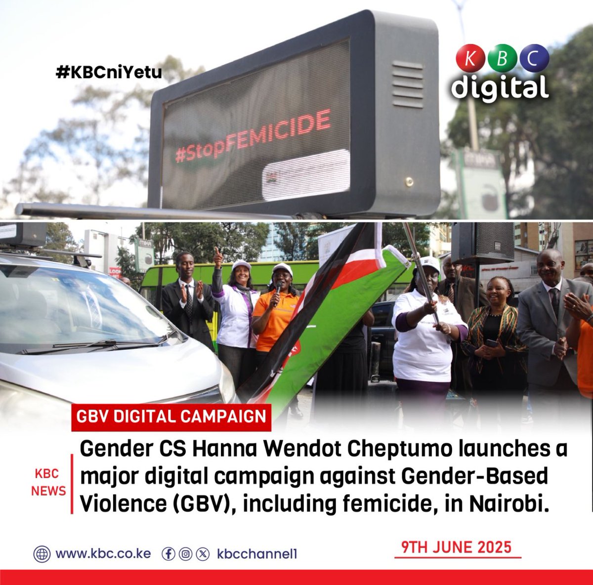 Kenya's Gender CS Hanna Wendot Cheptumo Launches Digital Campaign and ...