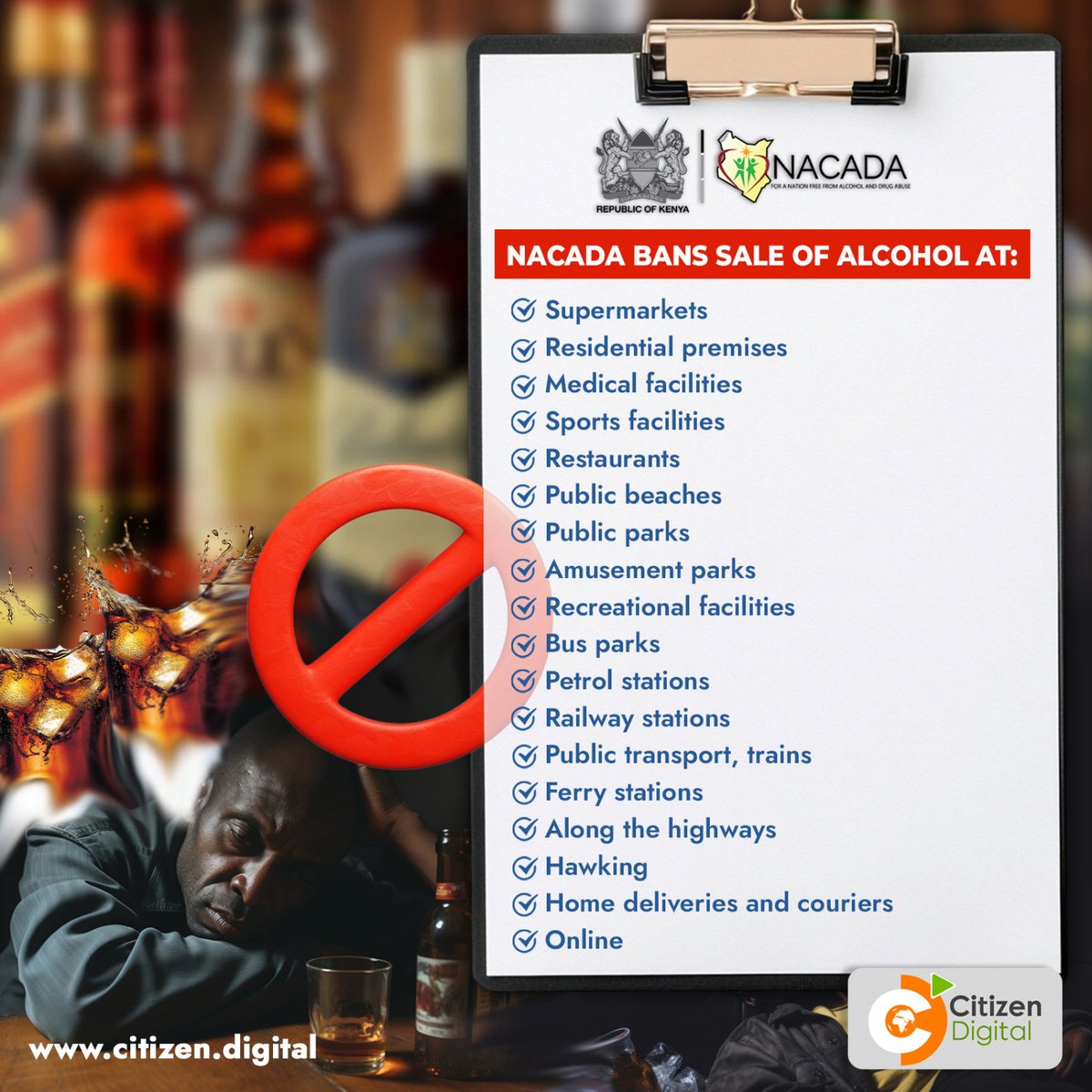 Kenya's NACADA Proposes Raising Drinking Age to 21, Banning Alcohol ...