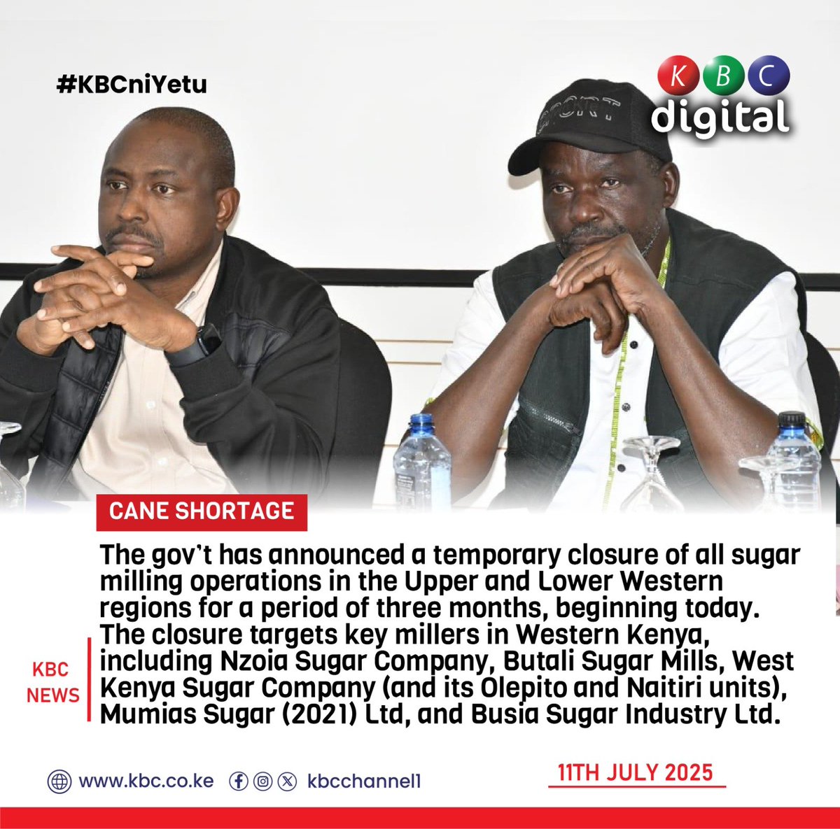 Kenya Suspends Sugar Milling at Five Factories for Three Months Amid ...