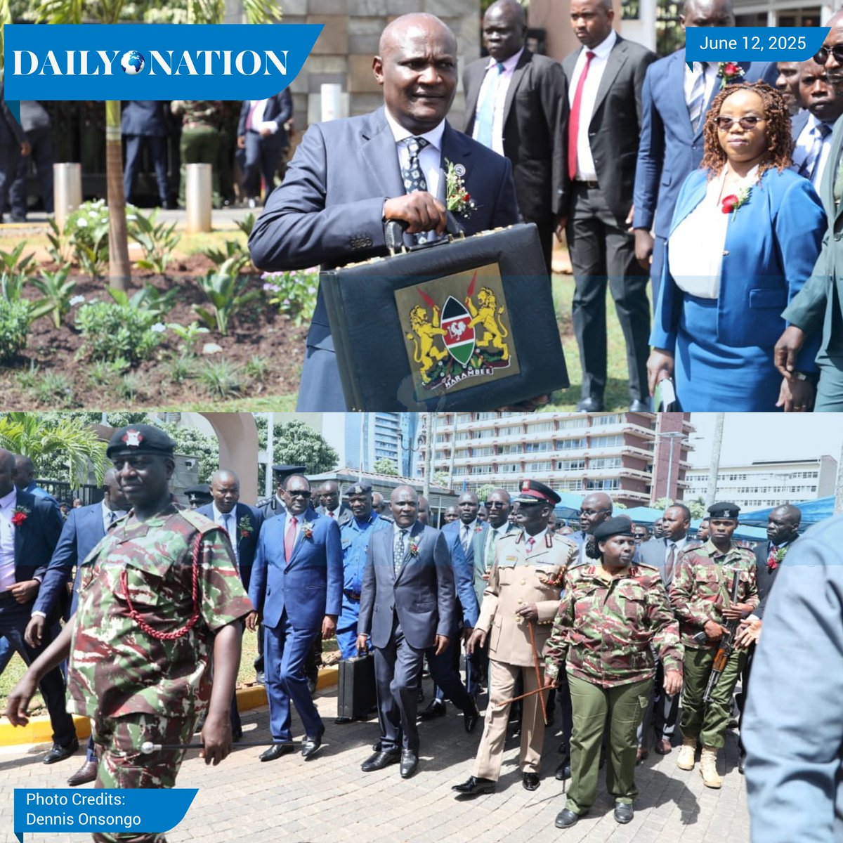 Kenya Treasury CS Mbadi Presents KSh 4.29 Trillion 2025/26 Budget with ...
