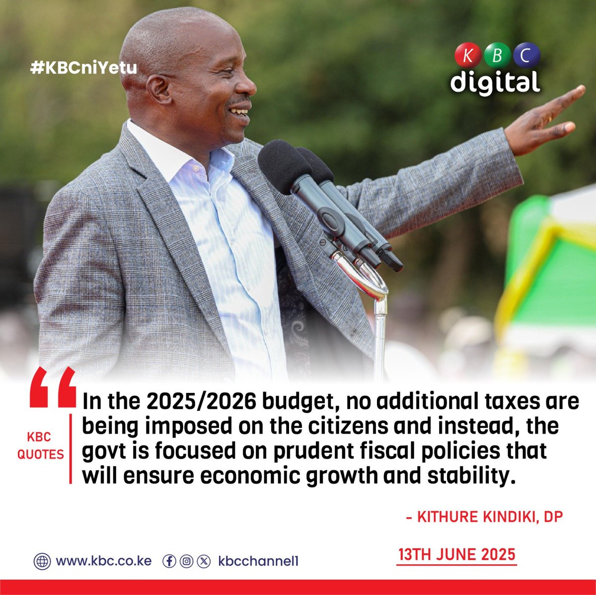 Kenya Unveils 4.3 Trillion Shilling 2025/26 Budget With No New Taxes ...