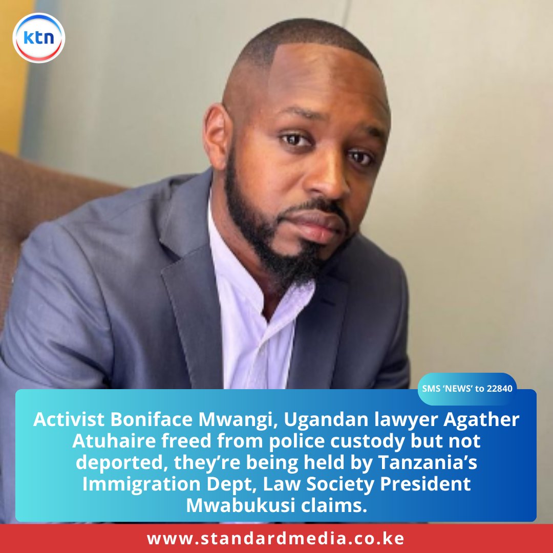 Kenyan Activist Boniface Mwangi Detained, Tortured, Released and Deported by Road from Tanzania ...