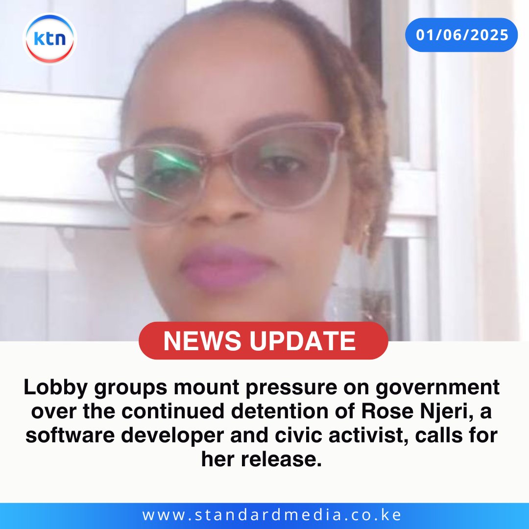 Kenyan Activist Rose Njeri Detained at Pangani Over Anti-Finance Bill ...