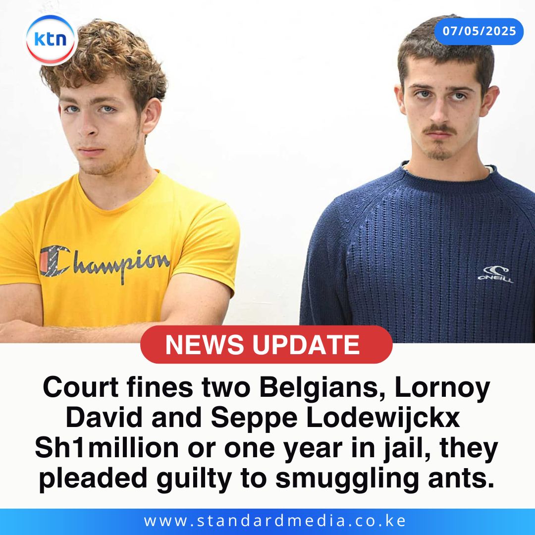 Kenyan Court Fines Belgian Teenagers Lornoy David Seppe Lodewijckx Sh1