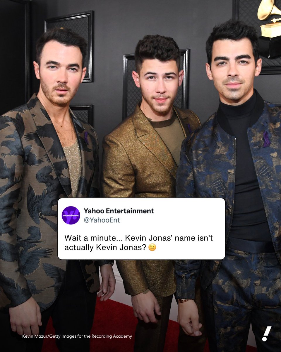 Kevin Jonas, Eldest Jonas Brother, Reveals Real First Name in Viral ...