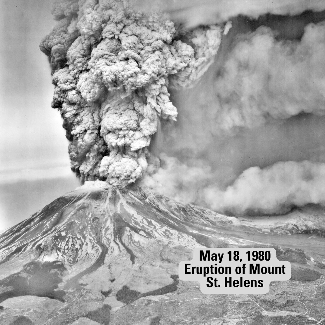 KH-9 and NOAA Satellites Reveal 1980 Mount St. Helens Eruption, NASA ...