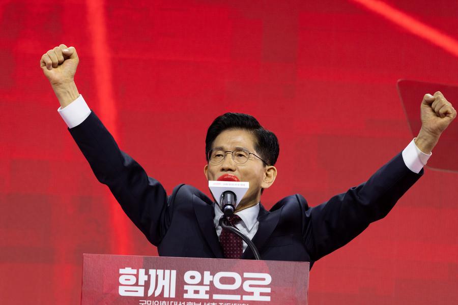 Kim Moon-soo Wins 56.53% to Become Conservative Candidate for South ...