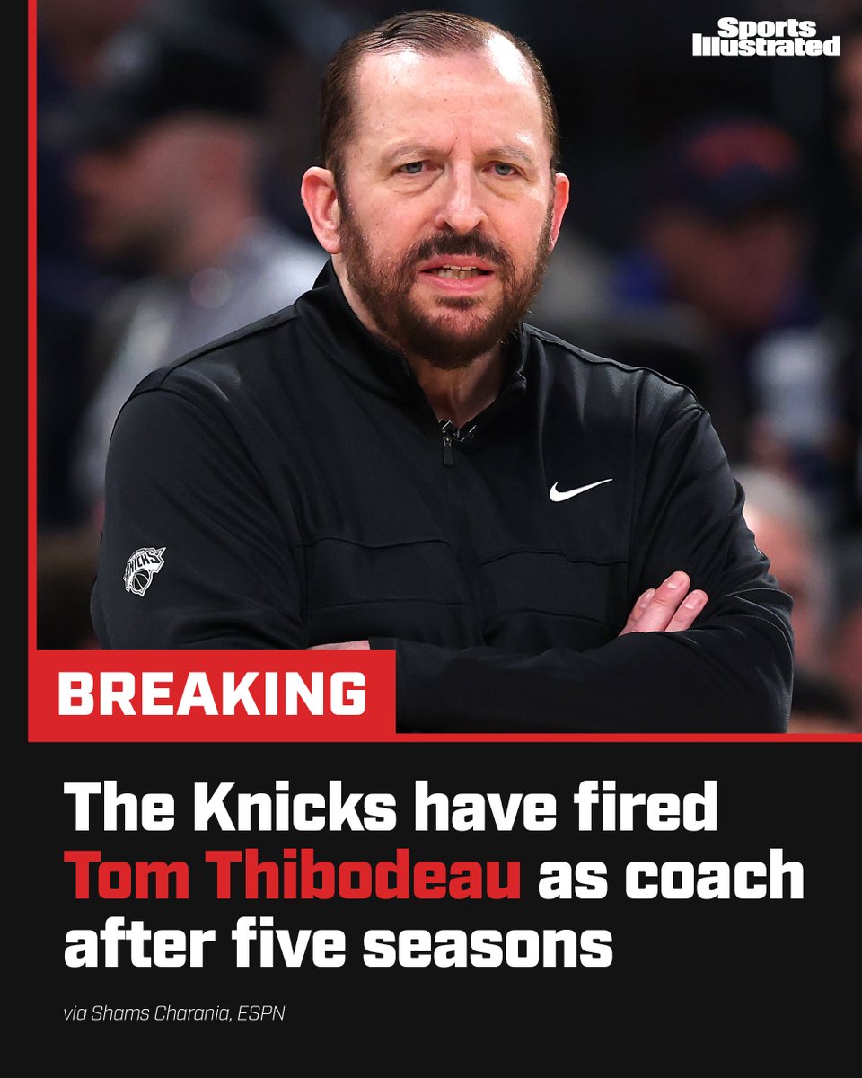 Knicks Dismiss Tom Thibodeau After Consecutive 50-Win Seasons and First ...