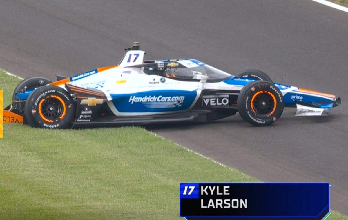 Kyle Larson's 'The Double' Ends Early After Indy 500 Crash; Heads to ...