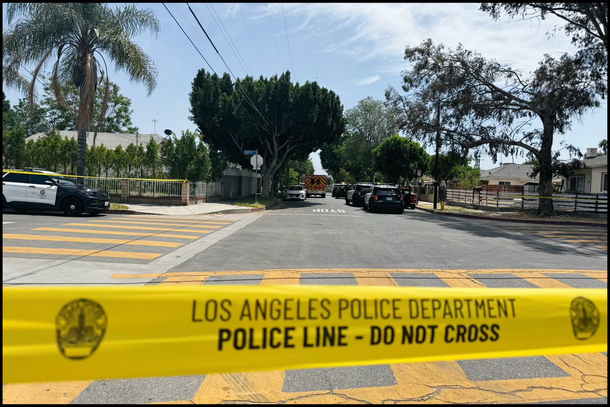 LAPD Shooting at 7845 Beck Avenue After Stabbing Investigation Leaves ...