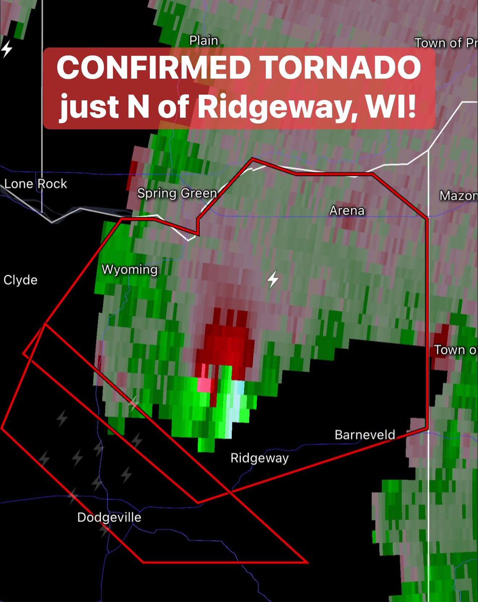 Large Tornado Strikes Wisconsin; Midwest Faces Widespread Severe Storm ...