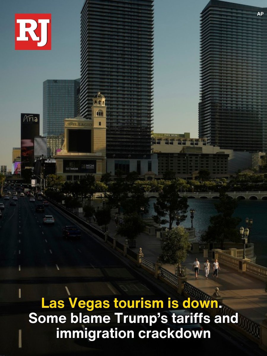 Las Vegas Tourism Drops 11% With Canadian, Mexican Visitor Decline Amid ...