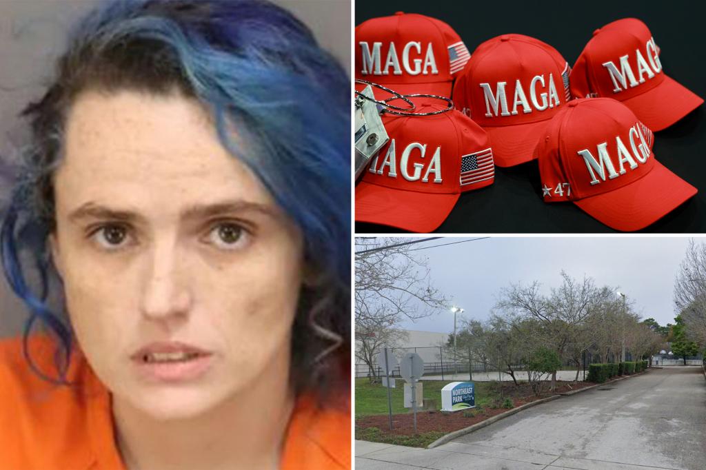 Laura Garrett Arrested for Assaulting 72-Year-Old Trump Supporter ...