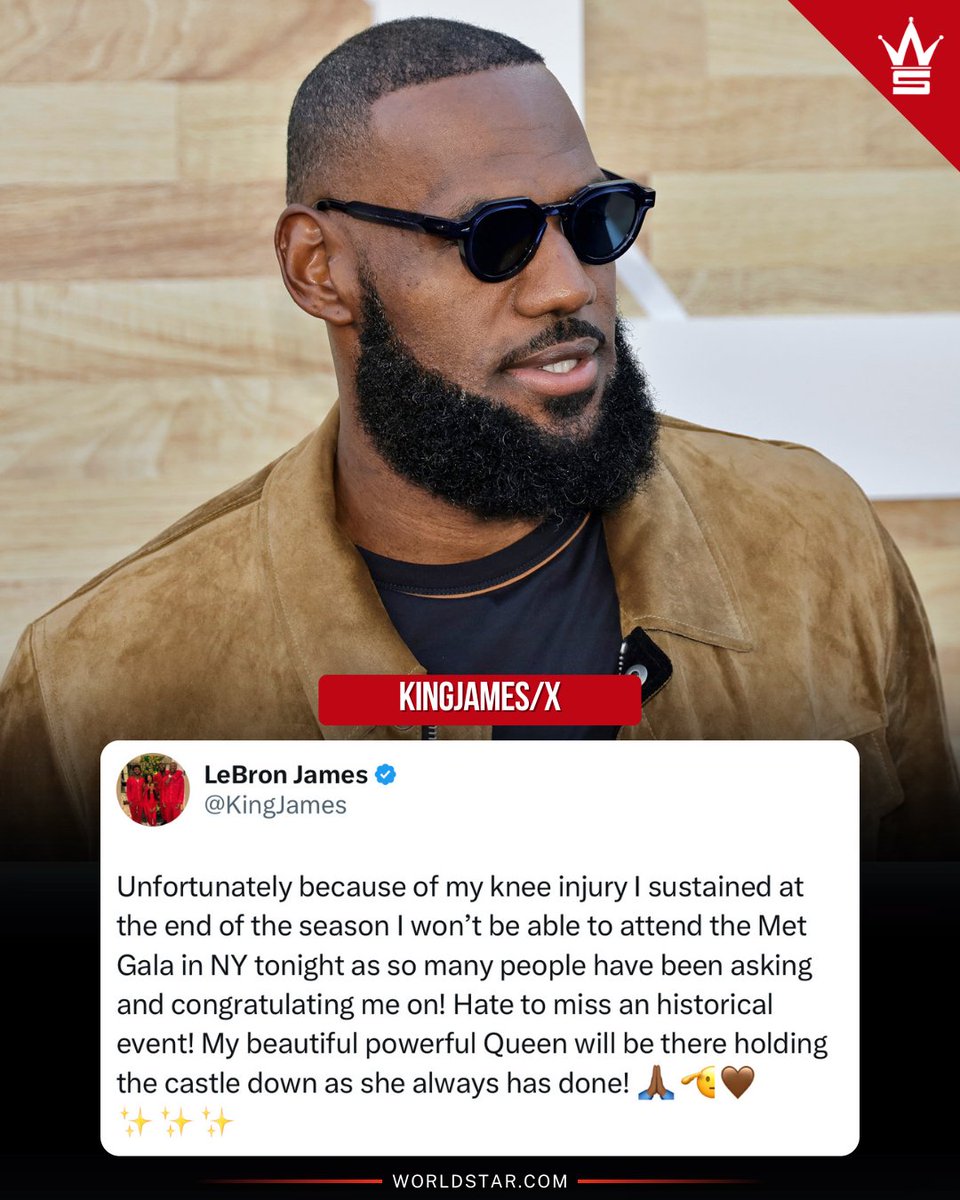 LeBron James, 2025 Met Gala Honorary Chair, to Miss Event Due to Late Season Knee Injury ...