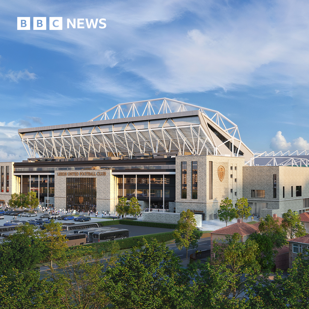 Leeds United Plans Elland Road Expansion to 56,500 Seats with Concept ...