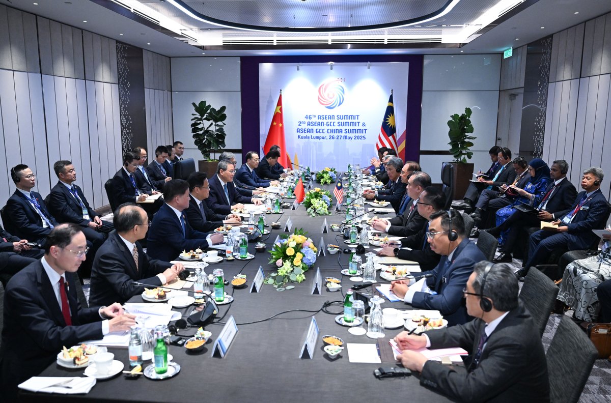 Li Qiang Makes First 2025 Overseas Visit for Inaugural ASEAN-GCC-China ...