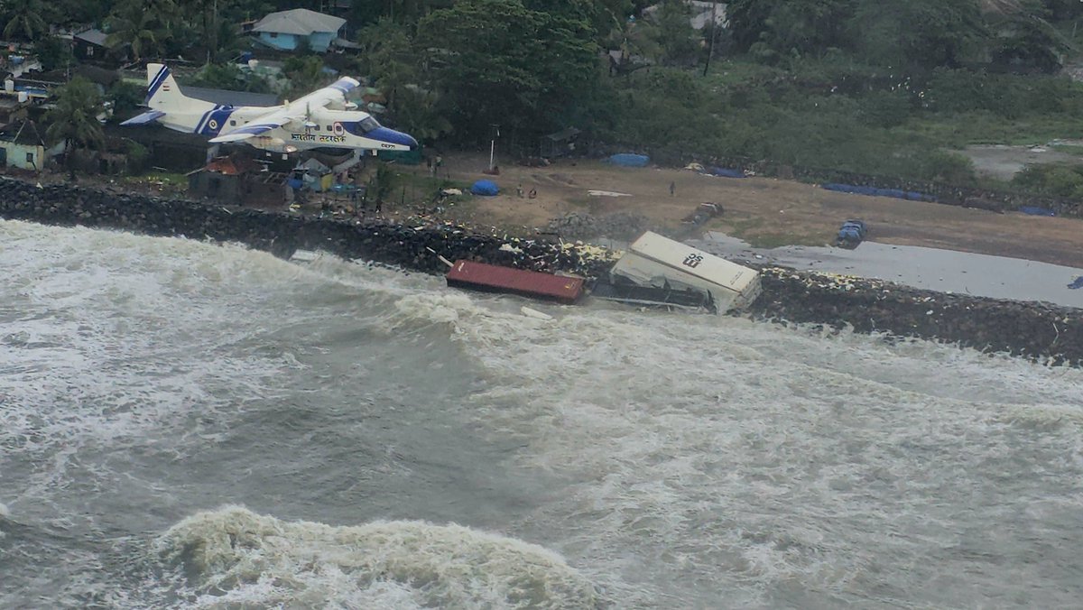 Liberian Container Ship MSC ELSA 3 With 643 Containers Sinks Off Kerala ...