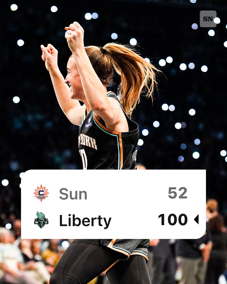 Liberty Start 7-0, Beat Sun 100-52 With 48-Point Margin, 19 Threes ...
