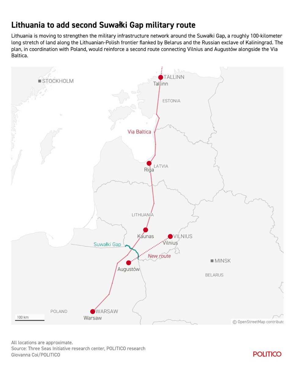 Lithuania Upgrades 100 km Roads, Bridges, and Checkpoints in Suwałki ...