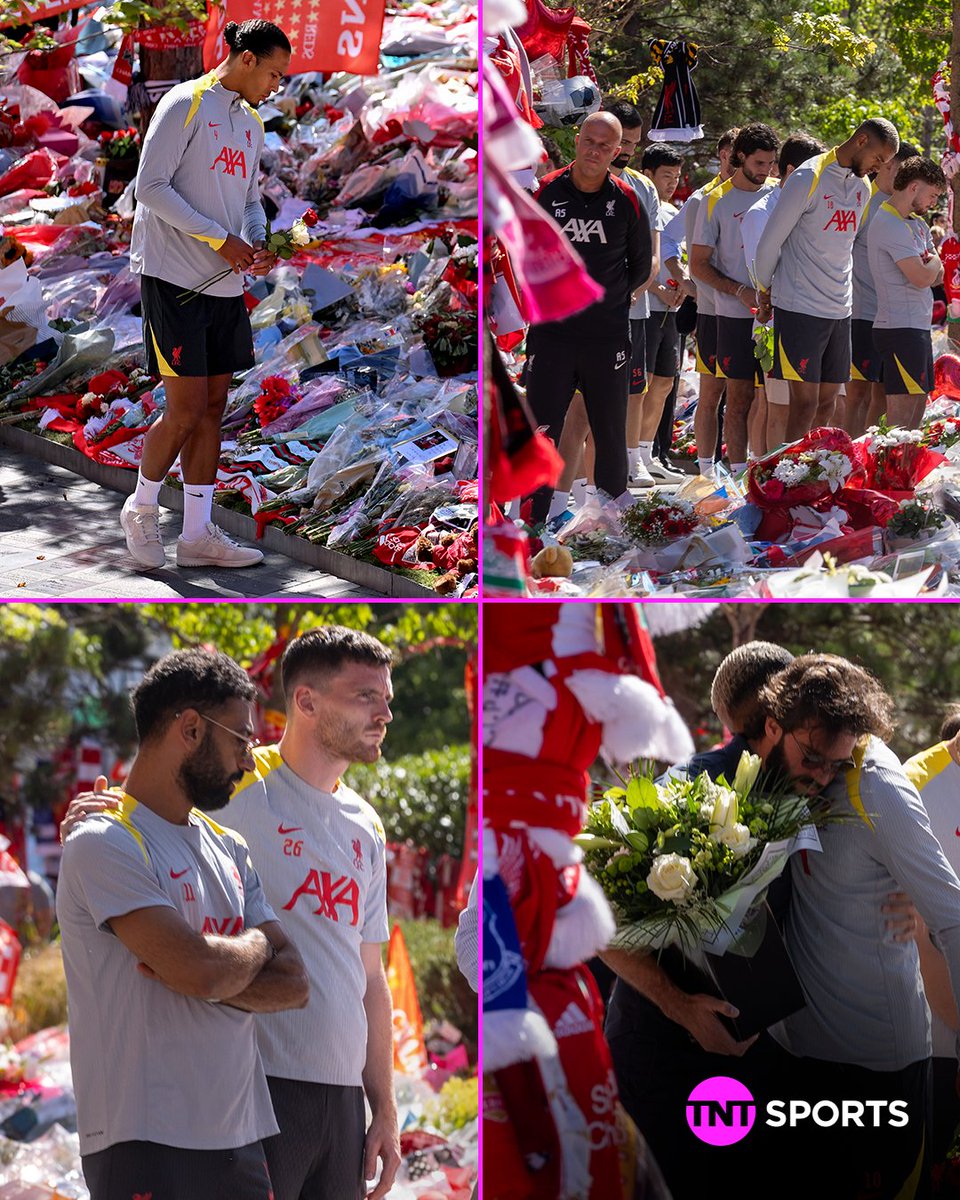 Liverpool Players Attend Saturday Funeral of Diogo Jota and Brother ...