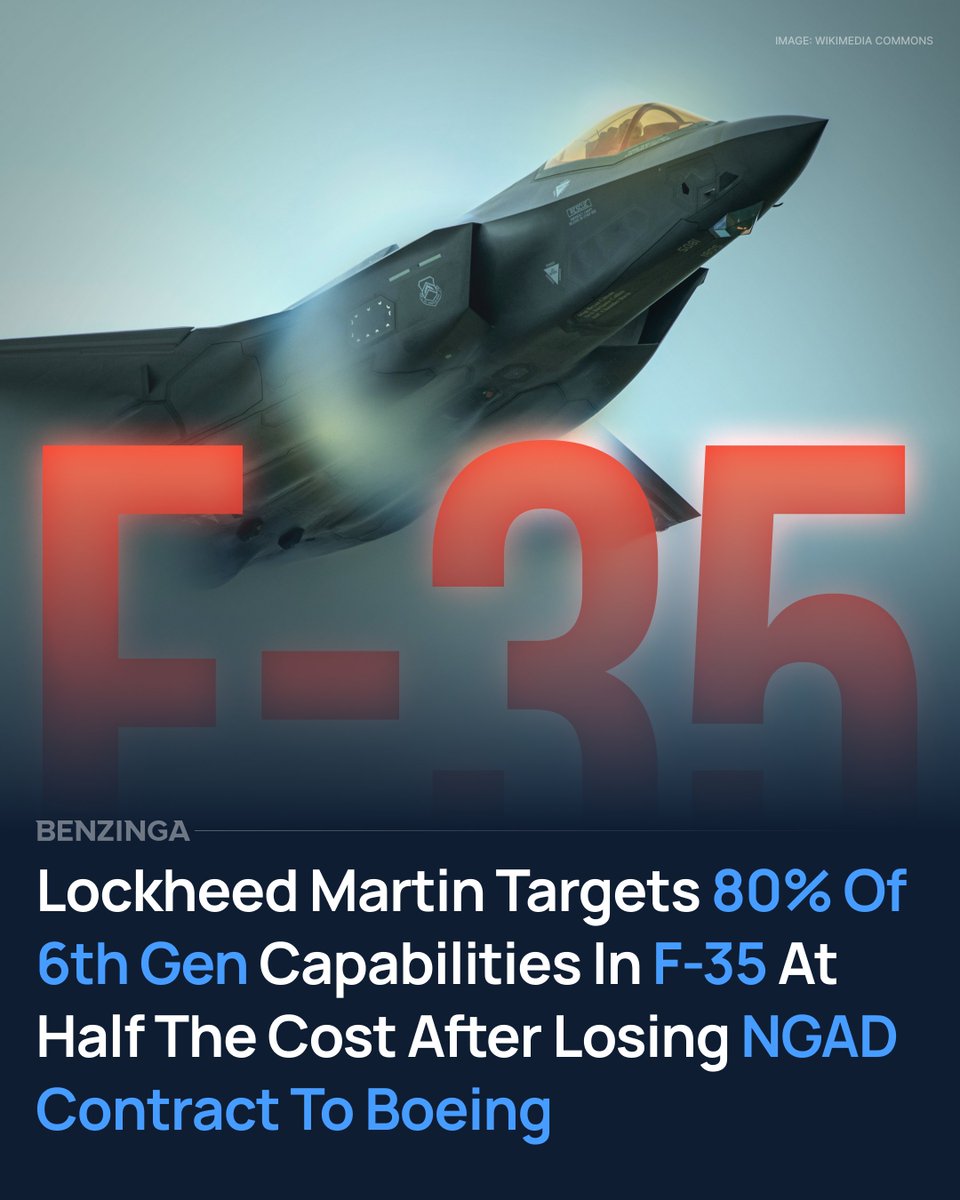 Lockheed Martin CEO Jim Taiclet Targets 80% Capability F-35 Upgrade at 50% Cost After NGAD Loss ...