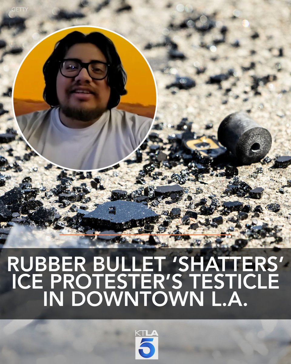 Los Angeles Protester Says LAPD Rubber Bullet Shattered Testicle During ...