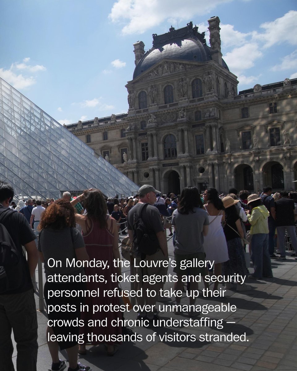 Louvre Museum Shuts Down Monday as Gallery Attendants, Ticket Agents ...
