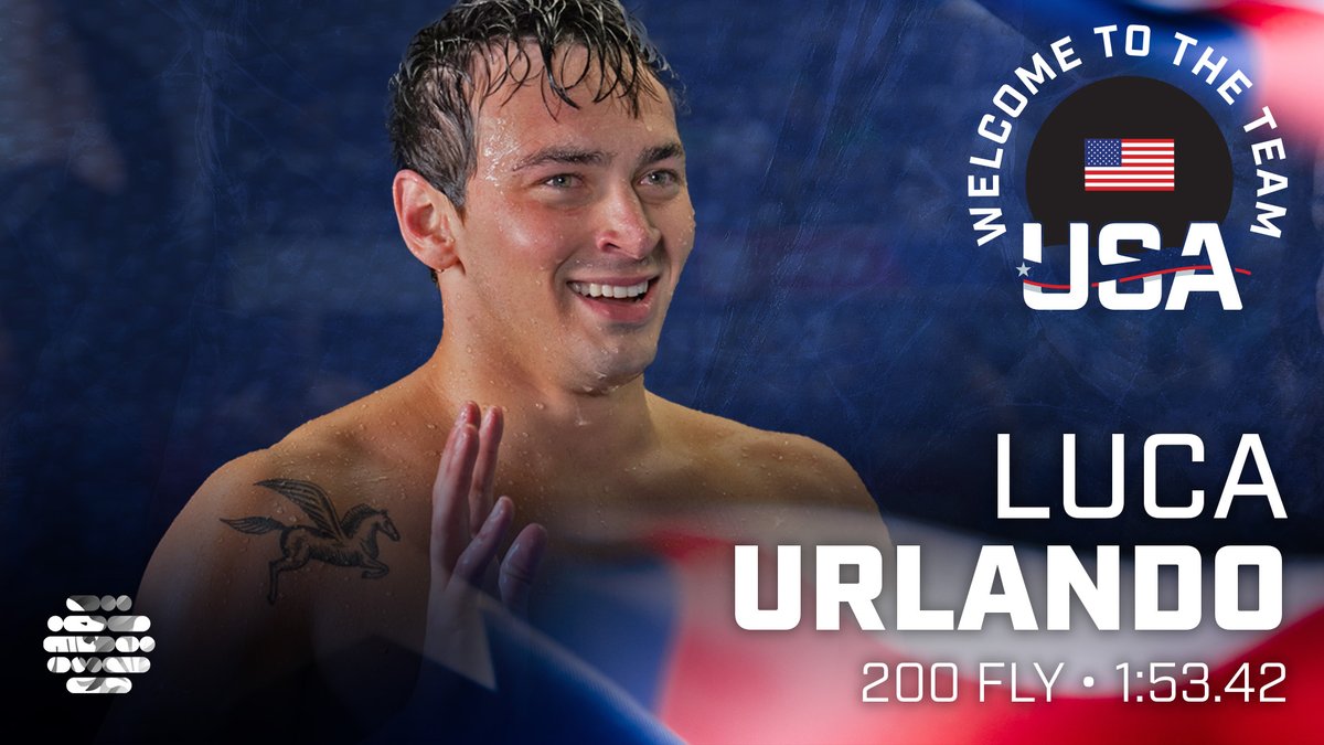Luca Urlando Wins 200m Butterfly at 2025 US Swimming Nationals as Luka ...