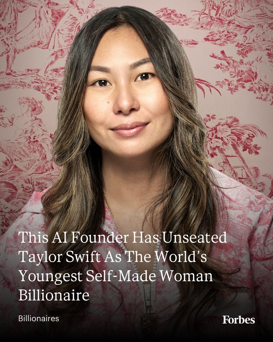 Lucy Guo, 30, Becomes Youngest Self-Made Woman Billionaire With Scale AI’s $25 Billion Valuation ...