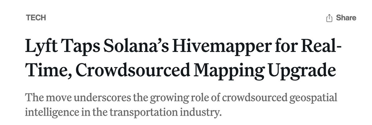 Lyft, Valued at $7 Billion, Partners With Hivemapper’s Bee Maps on Solana for Real-Time ...